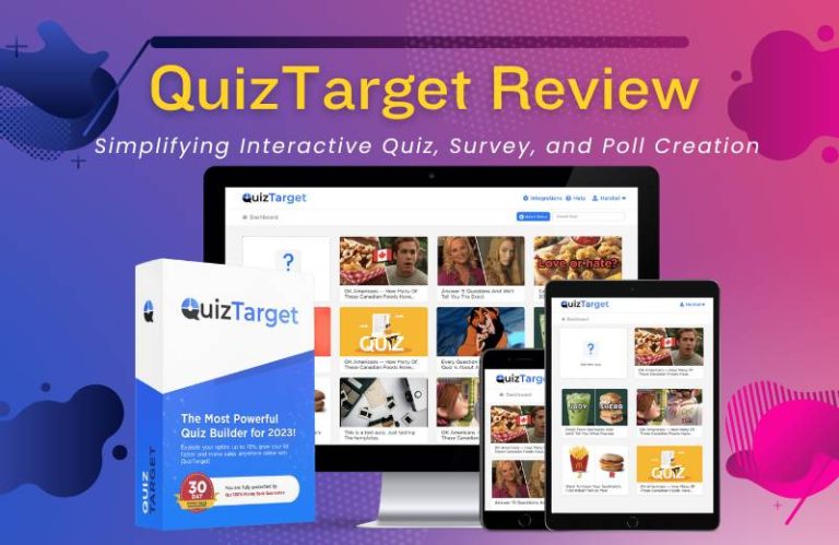 QuizTarget Review | Simplifying Interactive Quiz, Survey, And Poll Creation
